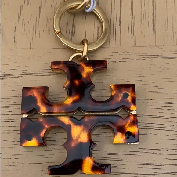 Tory Burch | Accessories | Tory Burch Stacked Tortoise Key Fobbag Charm ...
